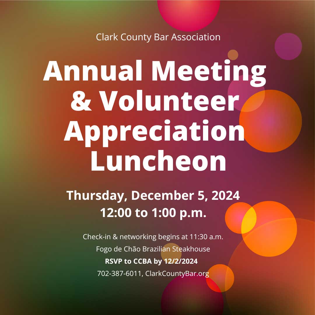 Clark County Bar Association – Serving Southern Nevada