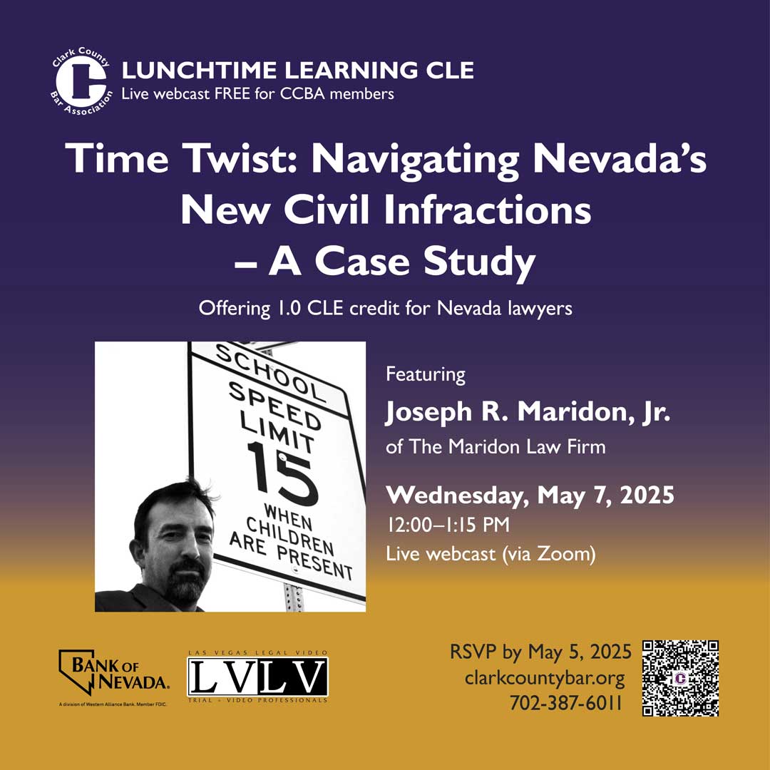 CLE Programs – Clark County Bar Association